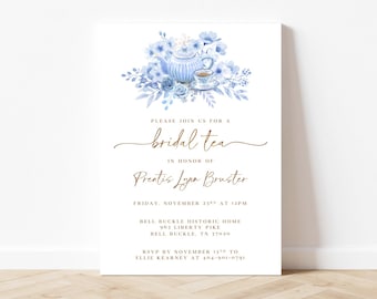 Bridal Tea Luncheon Invitation - Etsy