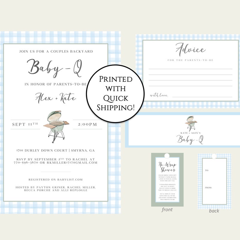 Blue Baby Que - Etsy
