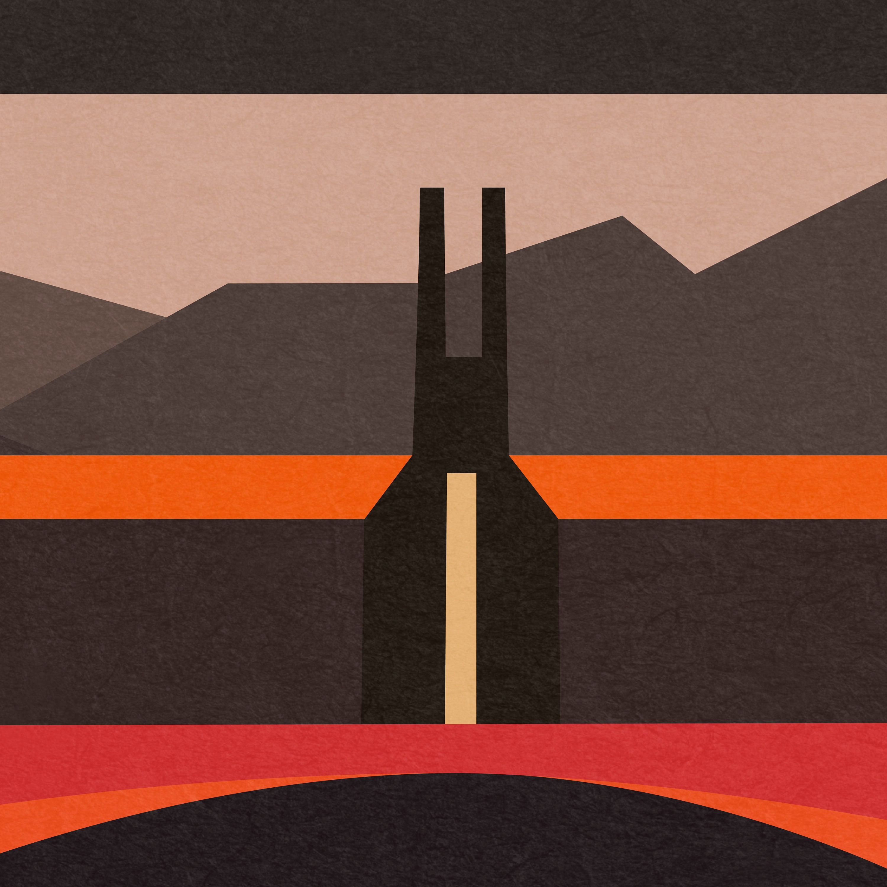 Star Wars PRINTABLE Inspired Mustafar Wall Art, Vaders Castle Art Print ...