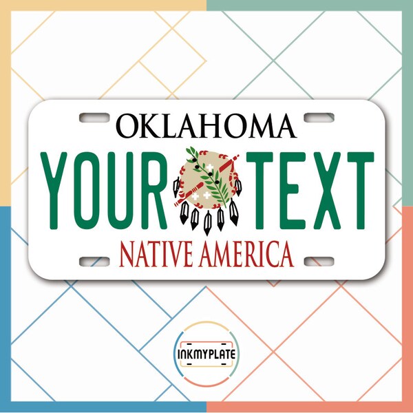 Native American License Plate Frame - Etsy