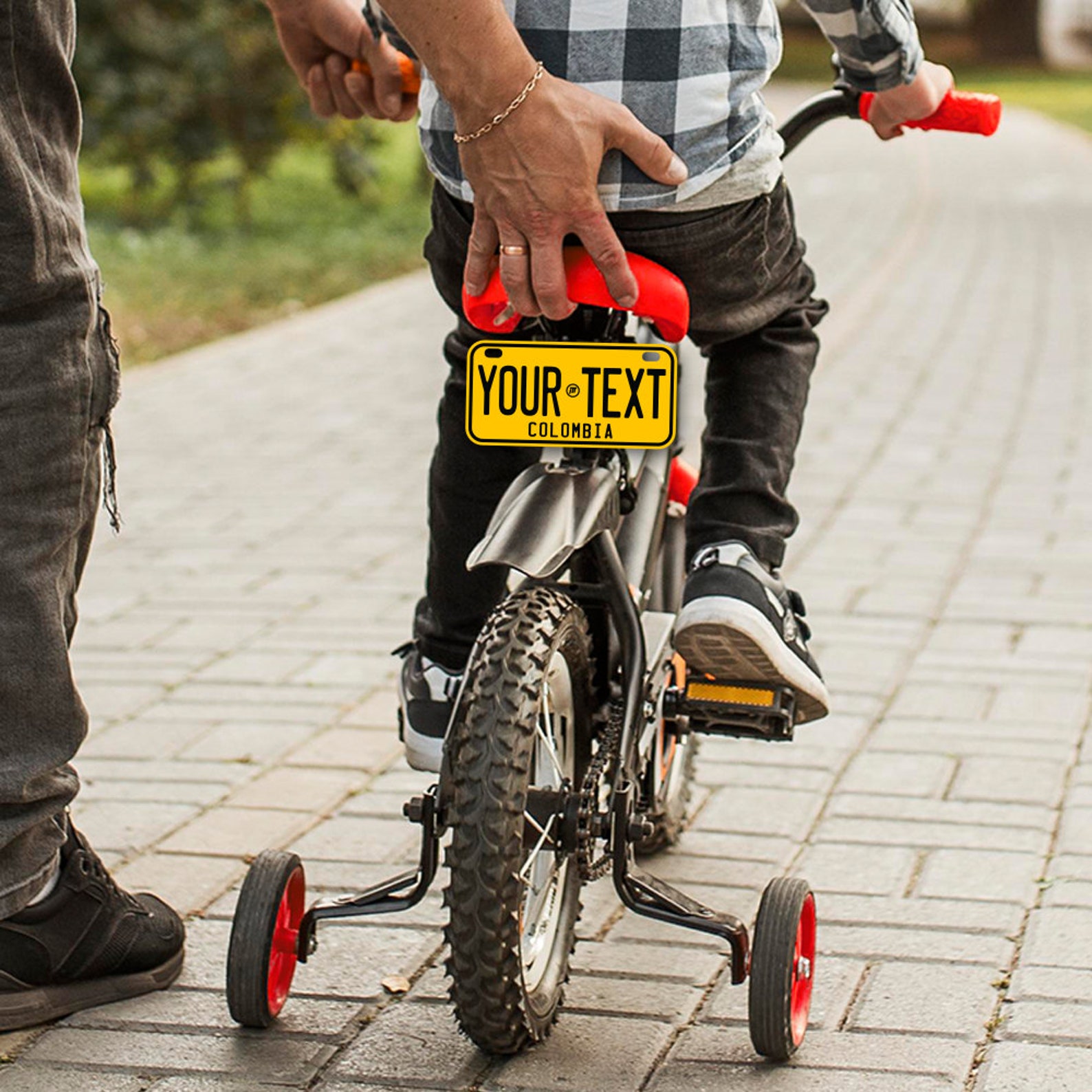 Custom Colombian License Plate for Cars, Trucks, Motorcycles, Bicycles ...