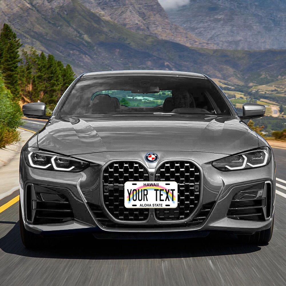 Inkmyplate Personalized HAWAII License Plate for Cars | Etsy