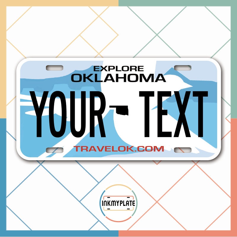 Oklahoma License Plates - Etsy