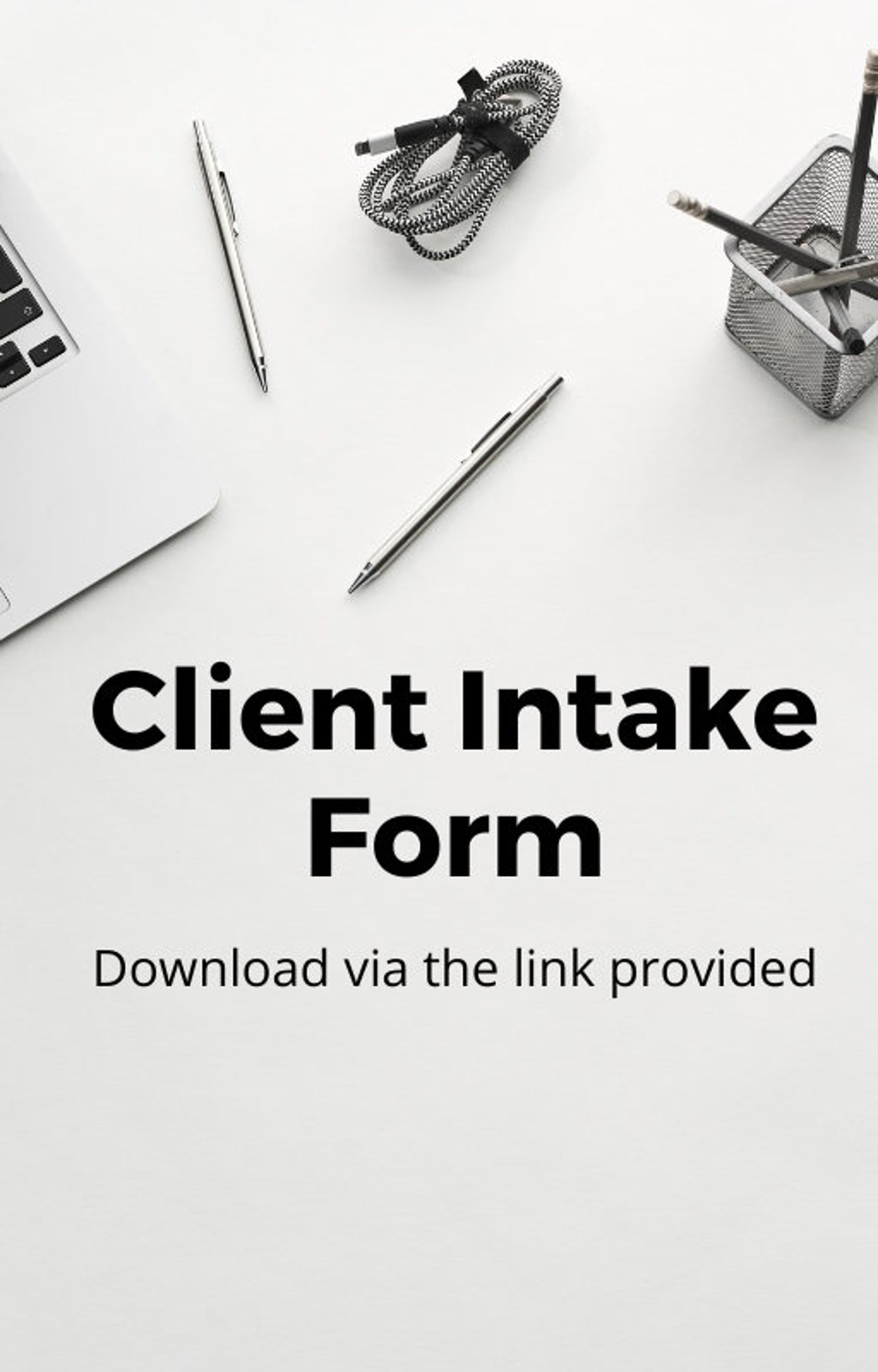 Freelance Client Intake Form Template, Customizable Docs, PDF | Screen ...