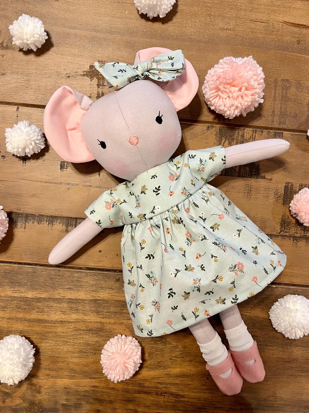Mouse Doll - Mouse Stuffed Animal - Animal Doll - Etsy