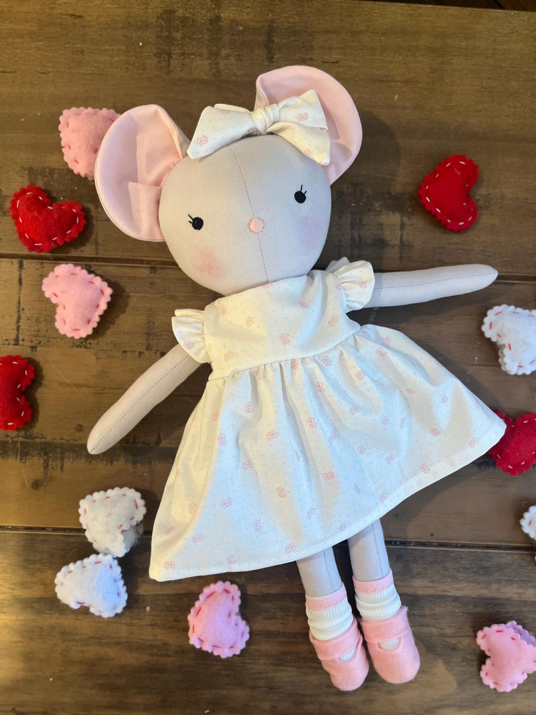 Mouse Doll - Mouse Stuffed Animal - Animal Doll - Etsy