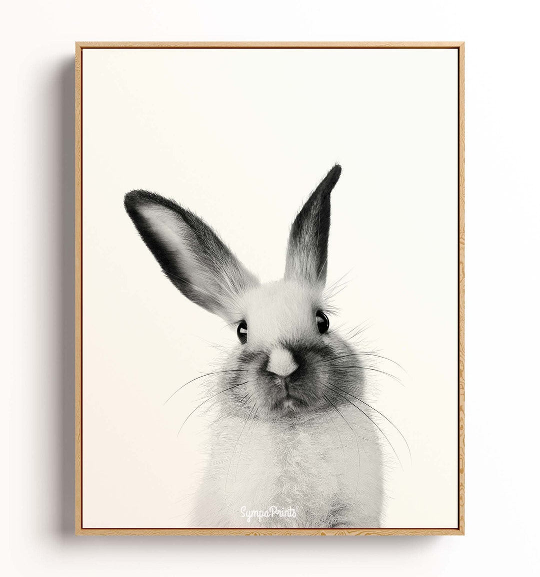 Bunny Print Baby Animal Prints PRINTABLE Art Baby Rabbit - Etsy