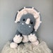 Extra Large Dinosaur Stuffie Dino Chubby Plush Triceratops - Etsy