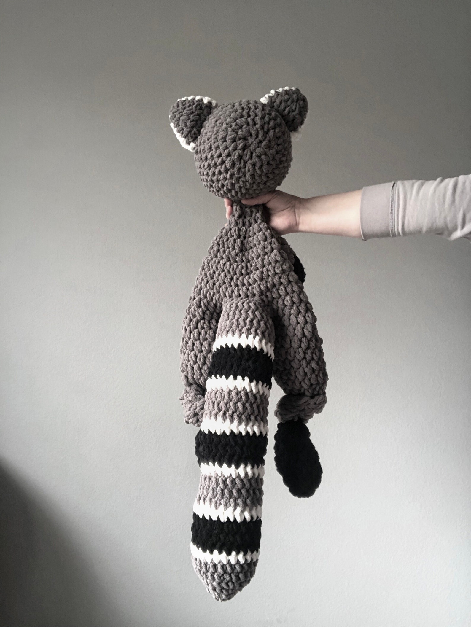 Extra Large Raccoon Snuggler Extra Large Raccoon Lovey - Etsy