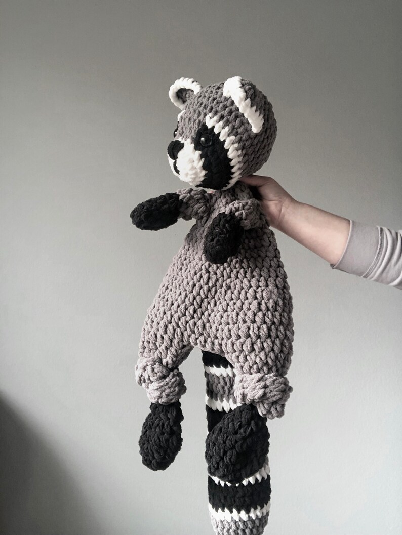 Extra Large Raccoon Snuggler Extra Large Raccoon Lovey - Etsy