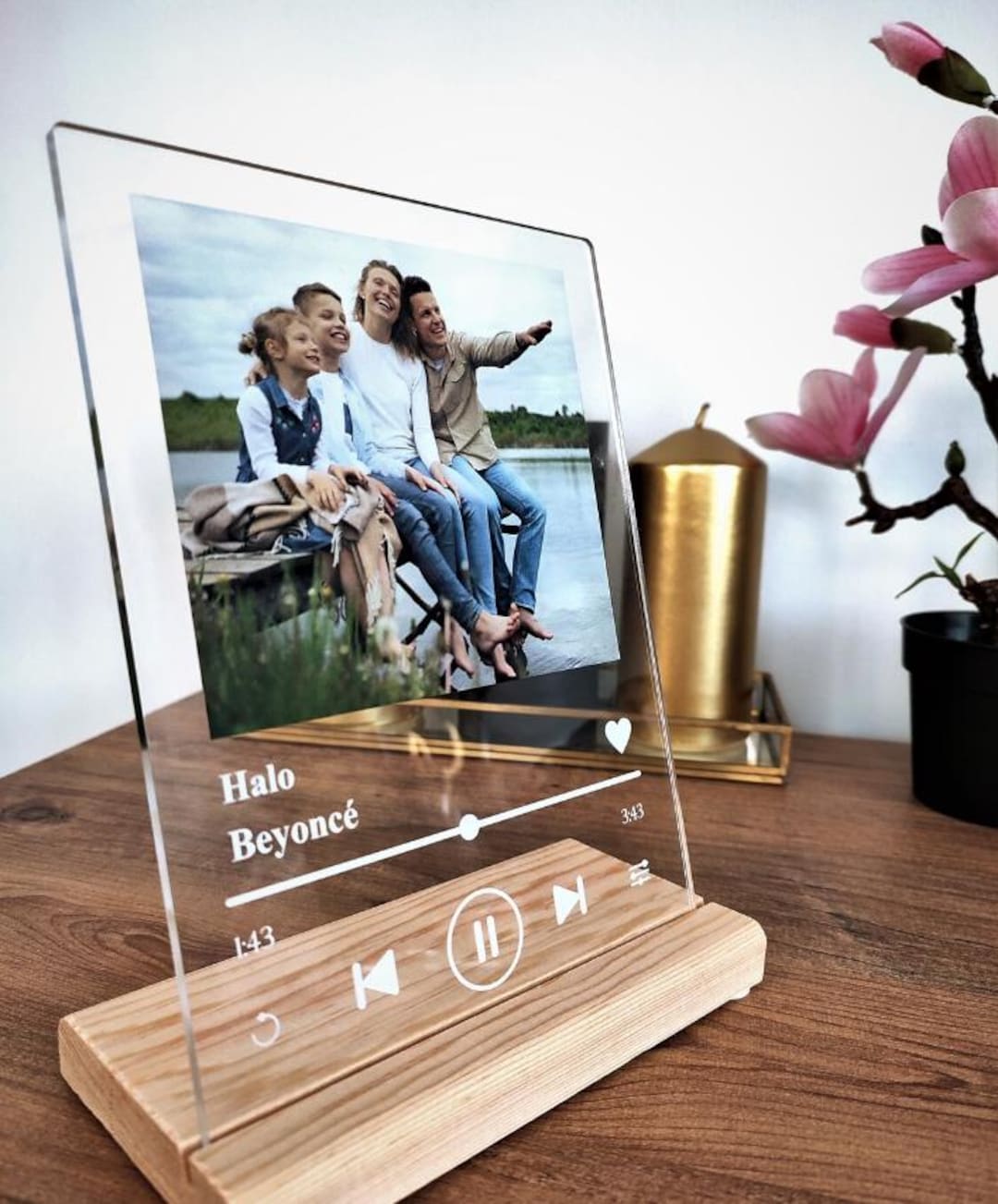 Celebrate Love With Our Acrylic Song Plaque Gift - Etsy