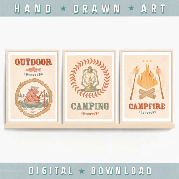 Woodsy Printable Art - Etsy