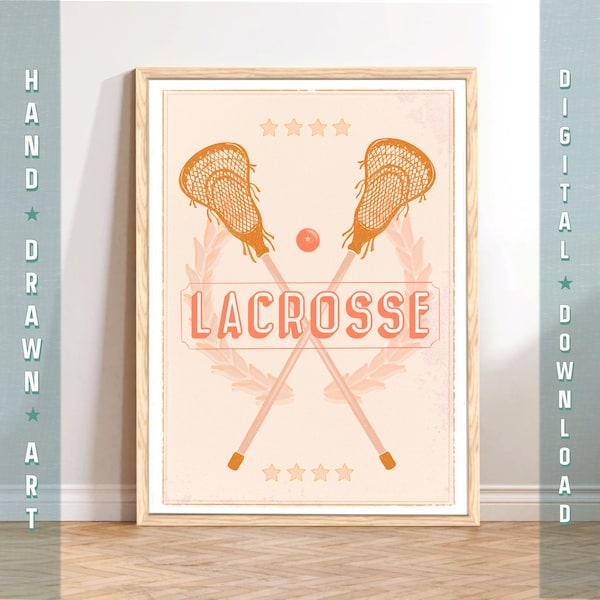 Girls Lacrosse - Etsy