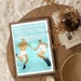 Retro Pool Art, Underwater Swimming Pool Printable, Vintage Swim Print ...