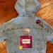 Bougie Denim Jacket With Hood and Multiple Sequin Patches . - Etsy
