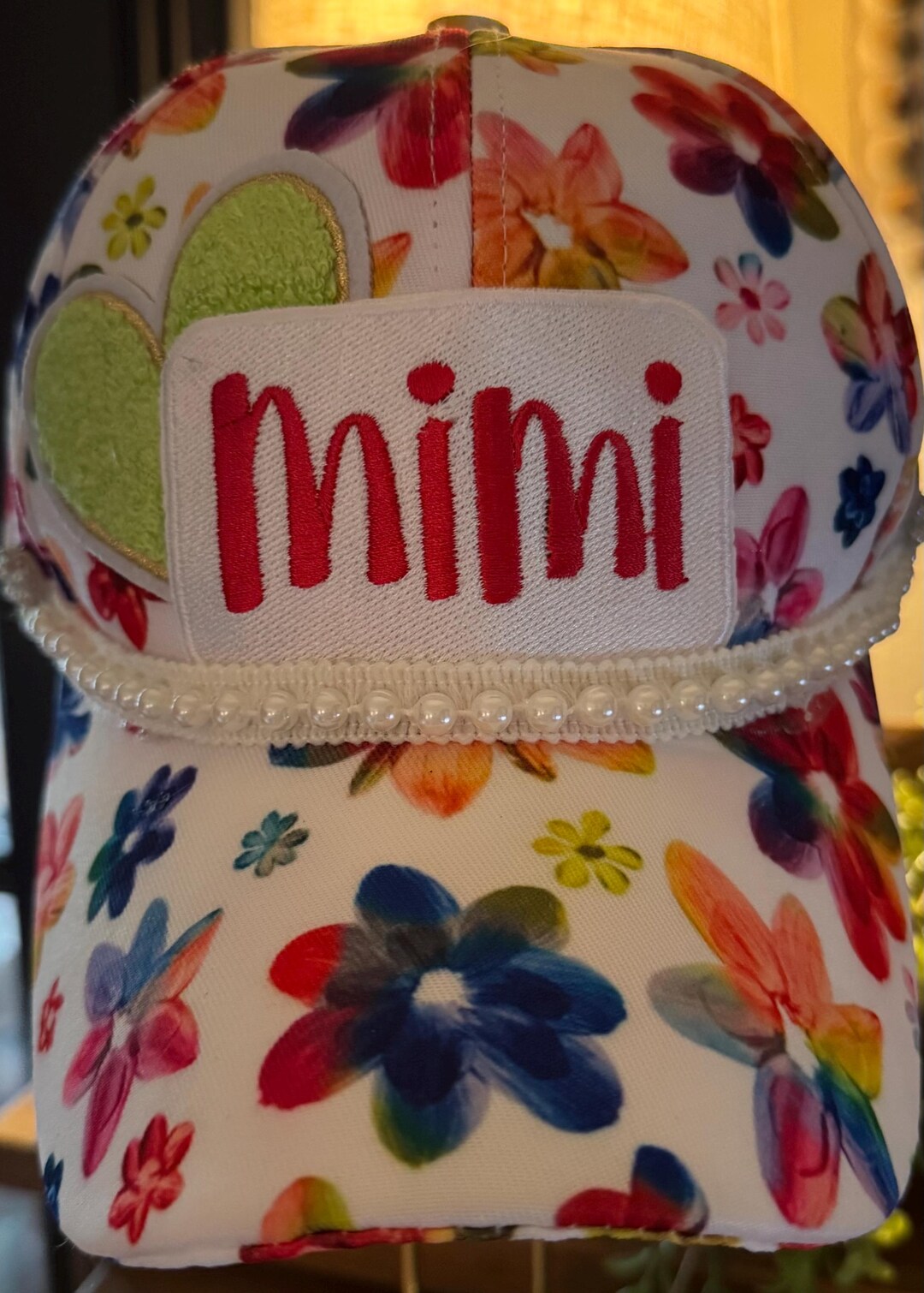 Floral MIMI Ball Cap - Etsy