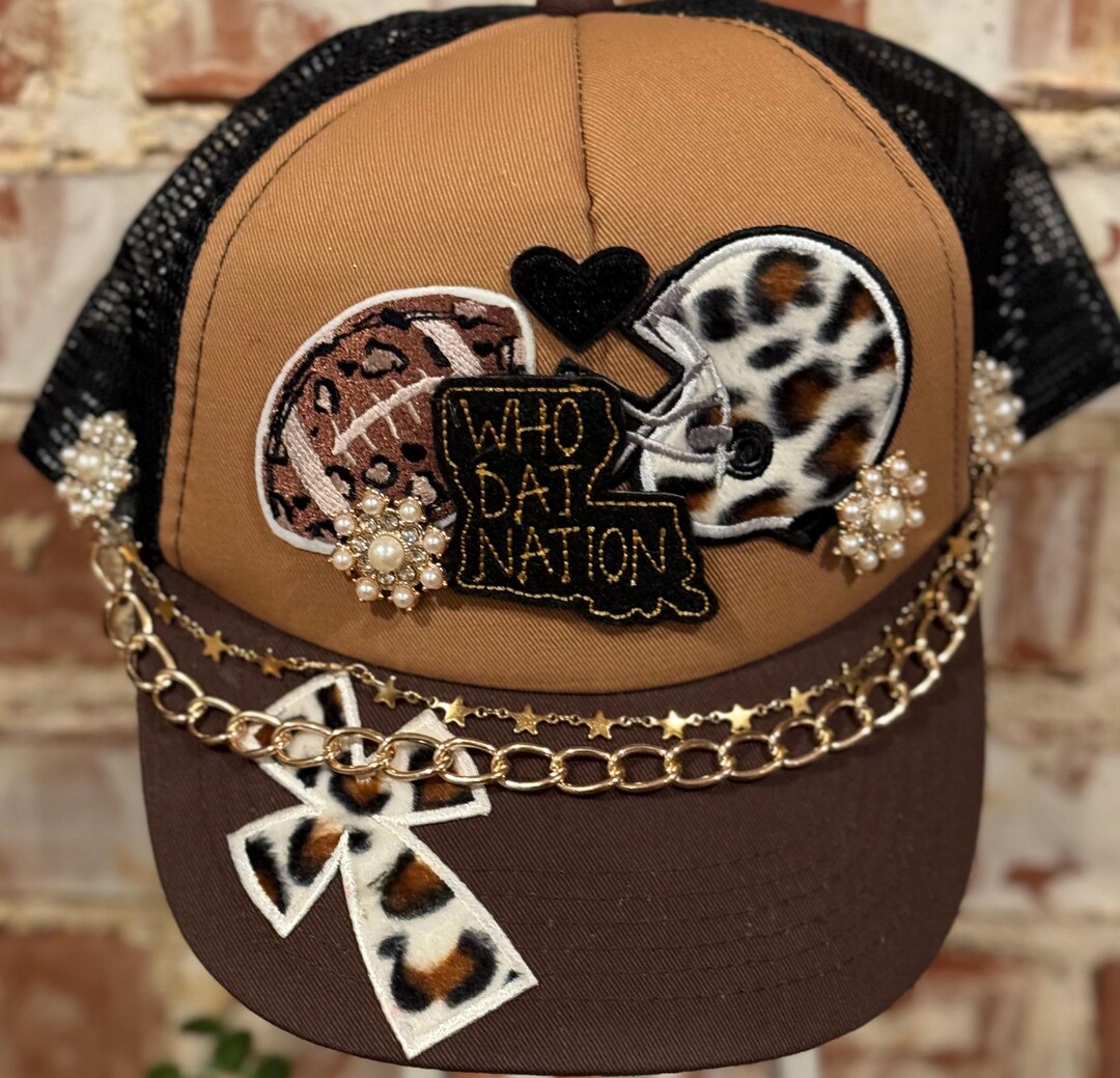Saints Themed Baseball Cap - Etsy
