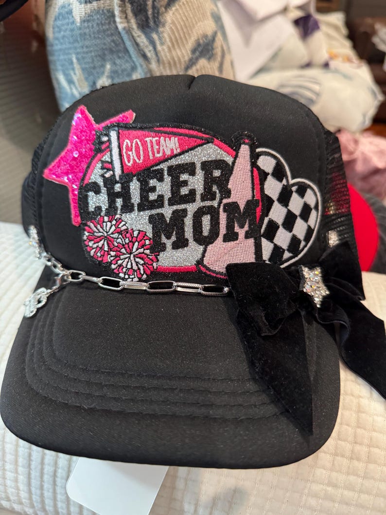 Cheer Mom Ball Cap - Etsy