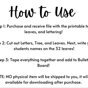 Back to School Bulletin Board I Tree Themed Bulletin Board I Pun ...