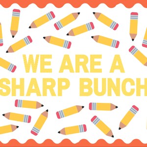 Back to School Bulletin Board I Pencil Themed Bulletin Board I Pun ...