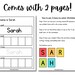 Custom Name Building Page I I Can Spell My Name Page I Name Worksheet I ...