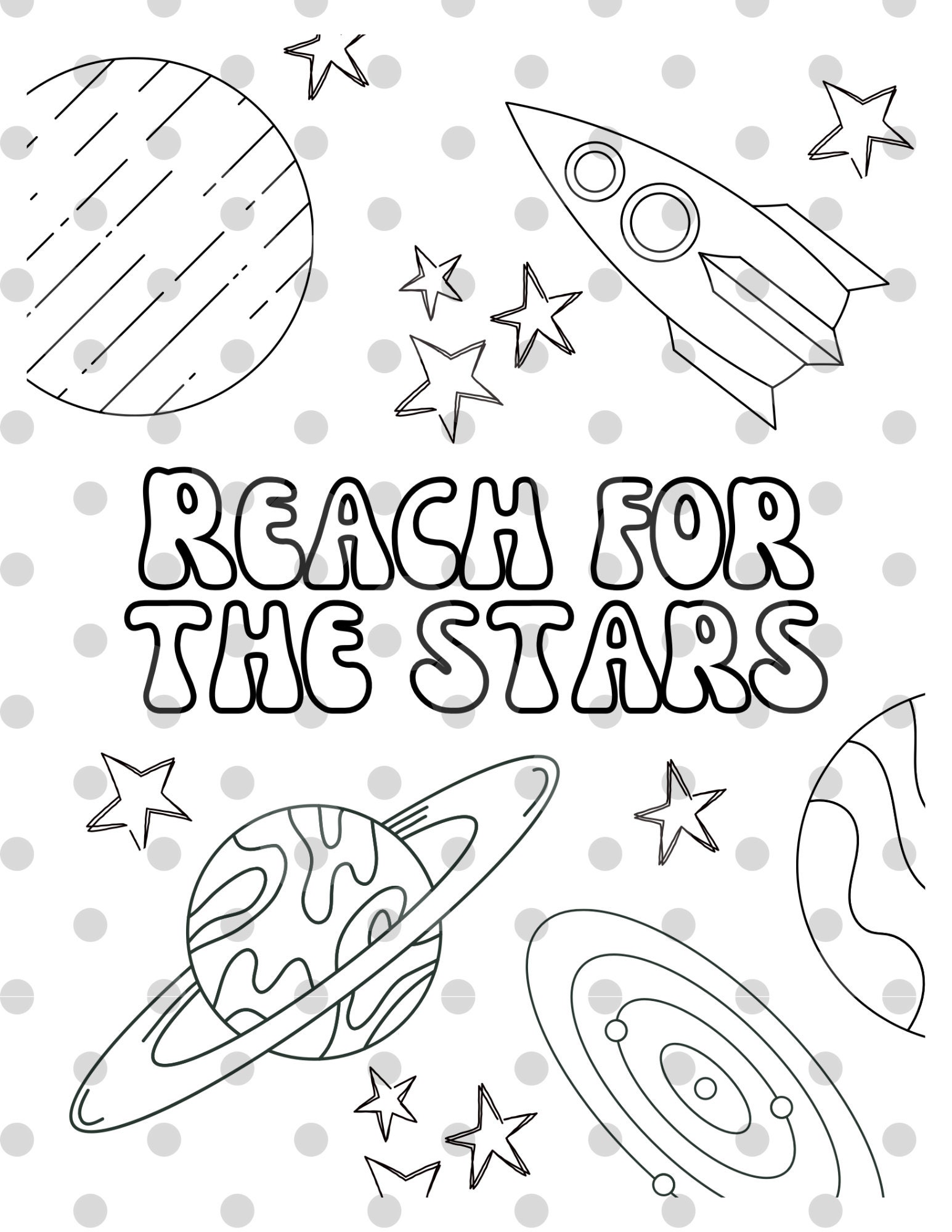 10 PDF Inspirational Digital Download Kids Coloring Pages I ...