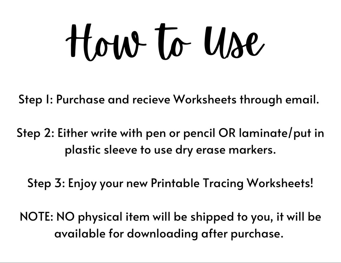 Printable Tracing Worksheets, Trace the Alphabet, Letters, Numbers ...