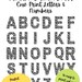 Printable Bulletin Board Cow Print Letters & Numbers, Printable Letters ...