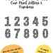Printable Bulletin Board Cow Print Letters & Numbers, Printable Letters ...