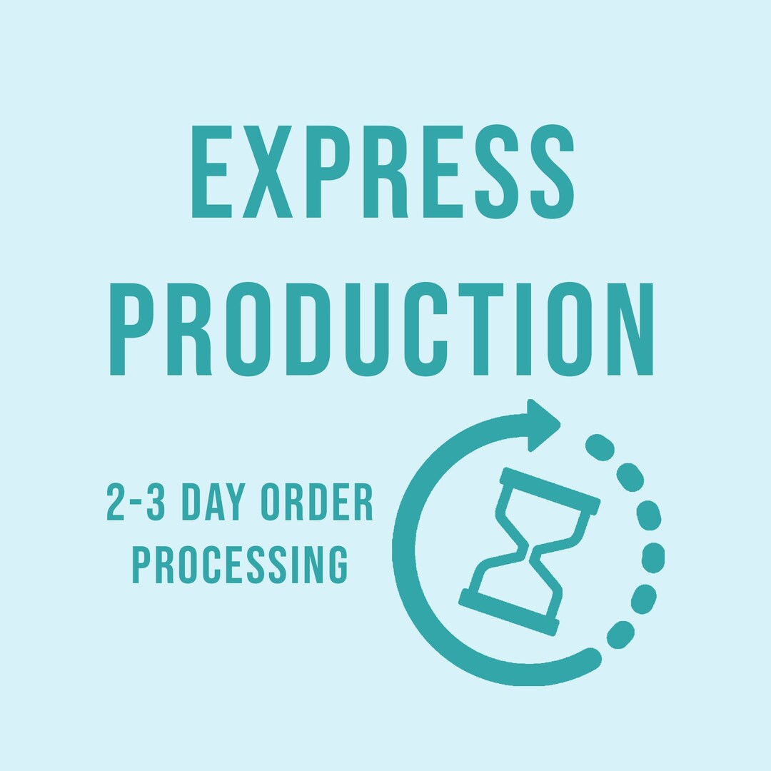 Express Production ADD ON - Etsy