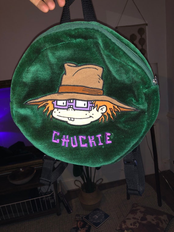 Rugrats vintage Chuckie backpack RARE 1996 - Gem