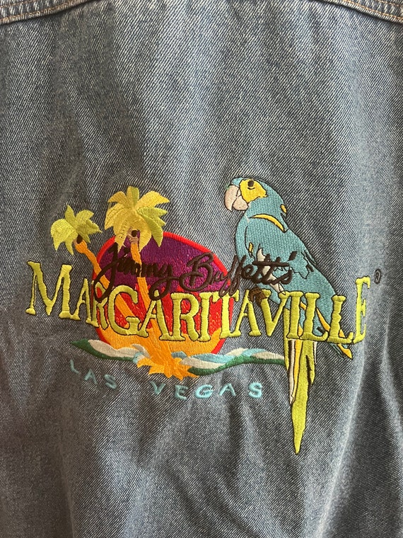 Jimmy Buffet Vintage Margaritaville Sleeveless Denim Gem