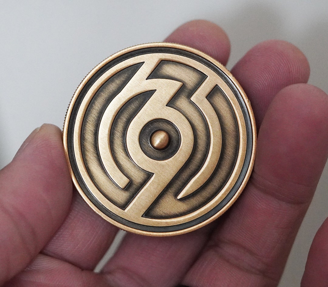 369 Spinning Manifestation Tool Inspired by Nikola Tesla Challenge Coin ...