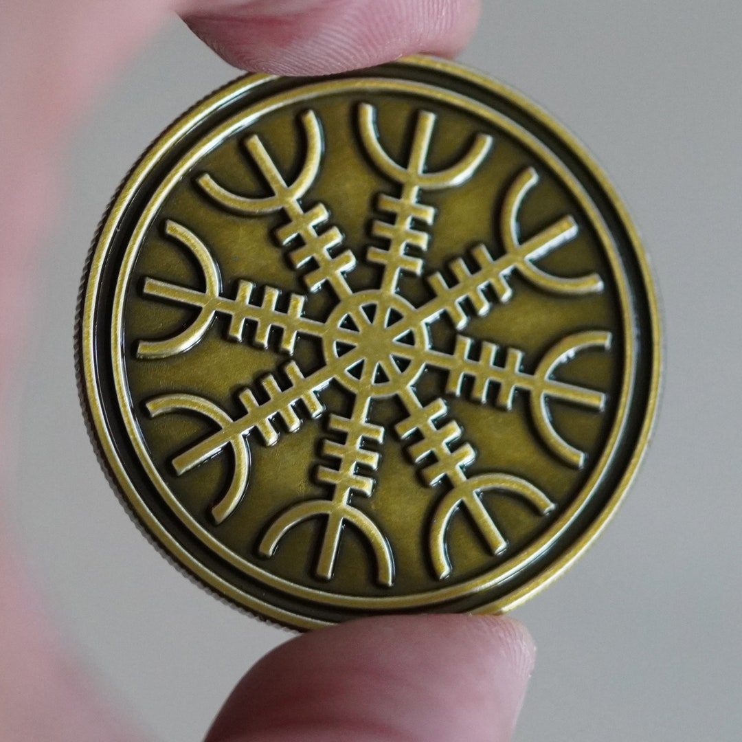 Aegishjalmur helm of Awe Valhalla Inspired Nordic Magical Stave ...