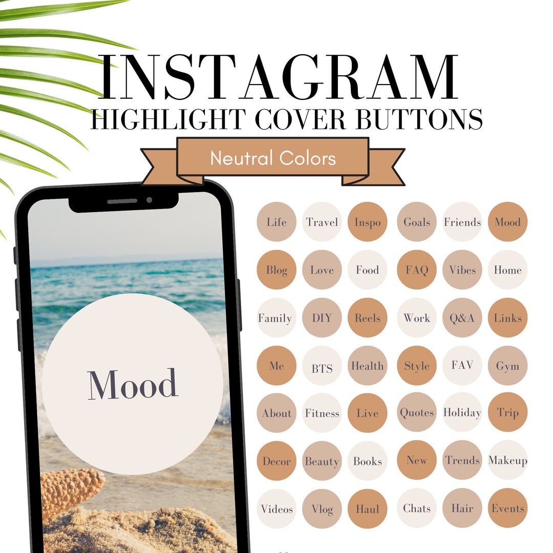 Instagram Highlight Icons, Instagram Reel Highlight Covers, Minimalist ...