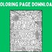 Believe in Yourself Coloring Page - Coloring Sheet - Digital Download ...