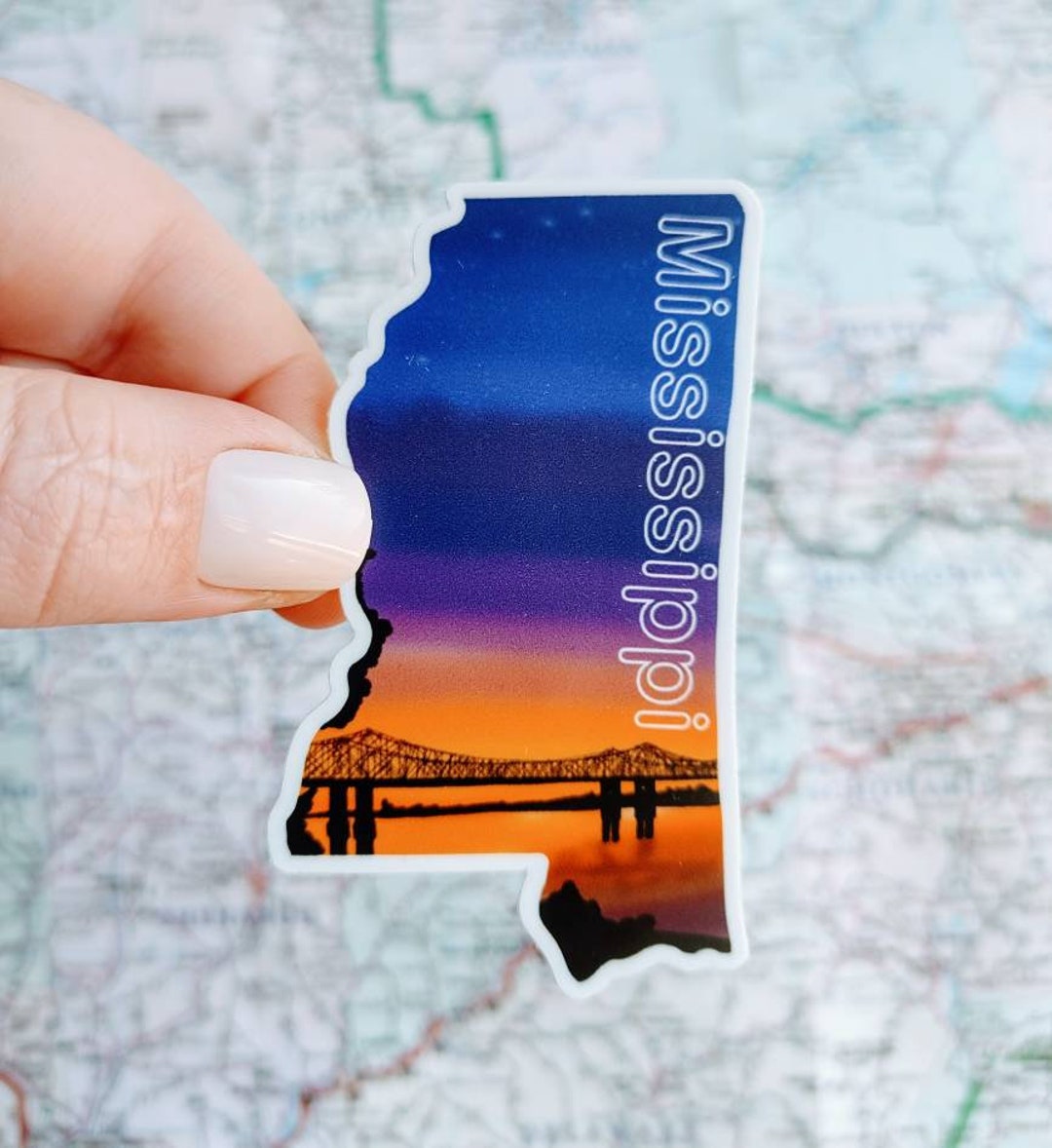 Mississippi Sticker - Mississippi State - Mississippi State Sticker ...