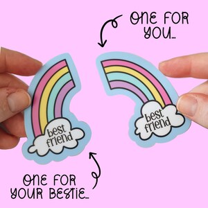 Best Friend Sticker - Etsy