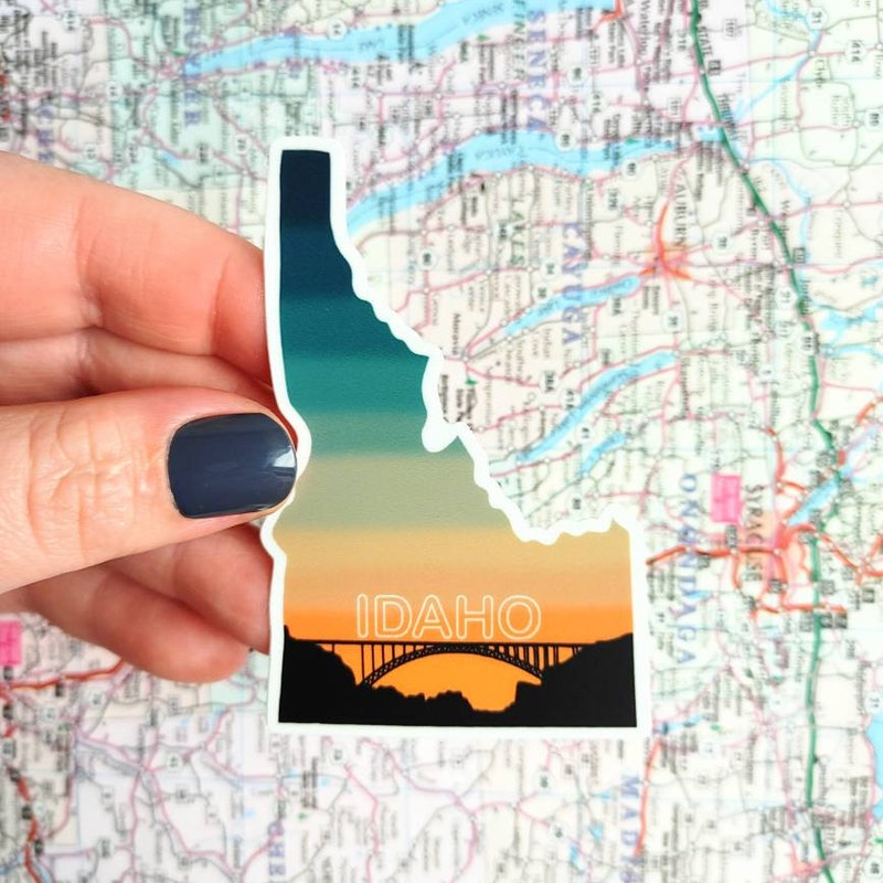 Idaho Stickers - Etsy