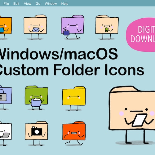 Cute Cat Folder Icons Windows and Macos Digital Download - Etsy Cute Cat Folder Icons Windows and Macos Digital Download - Etsy