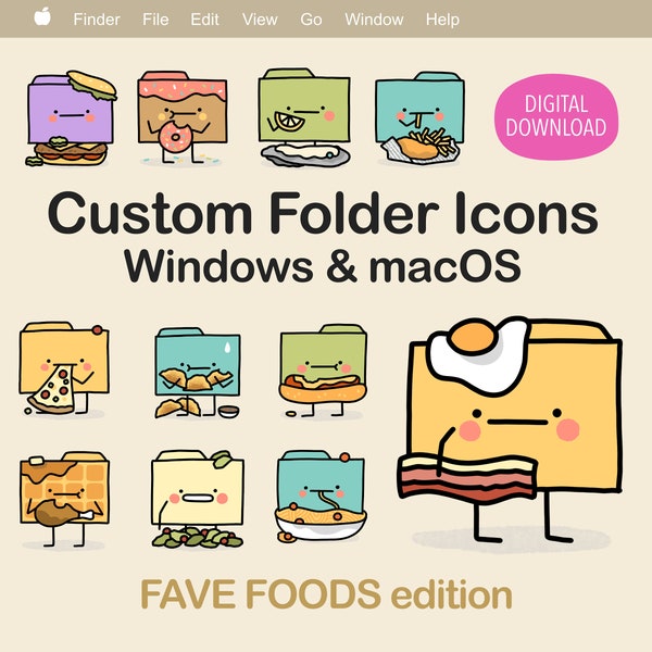 Cute Icons - Etsy