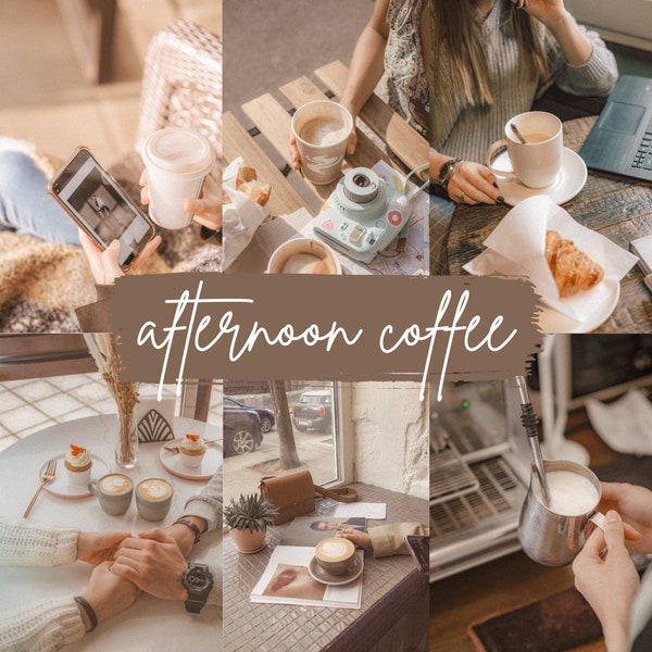 Coffee Lightroom Preset - Etsy