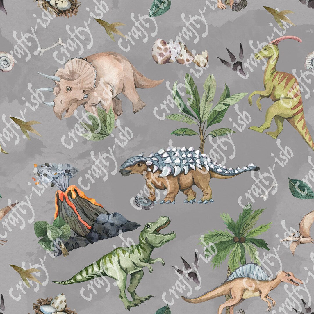 Dino Seamless File - Etsy