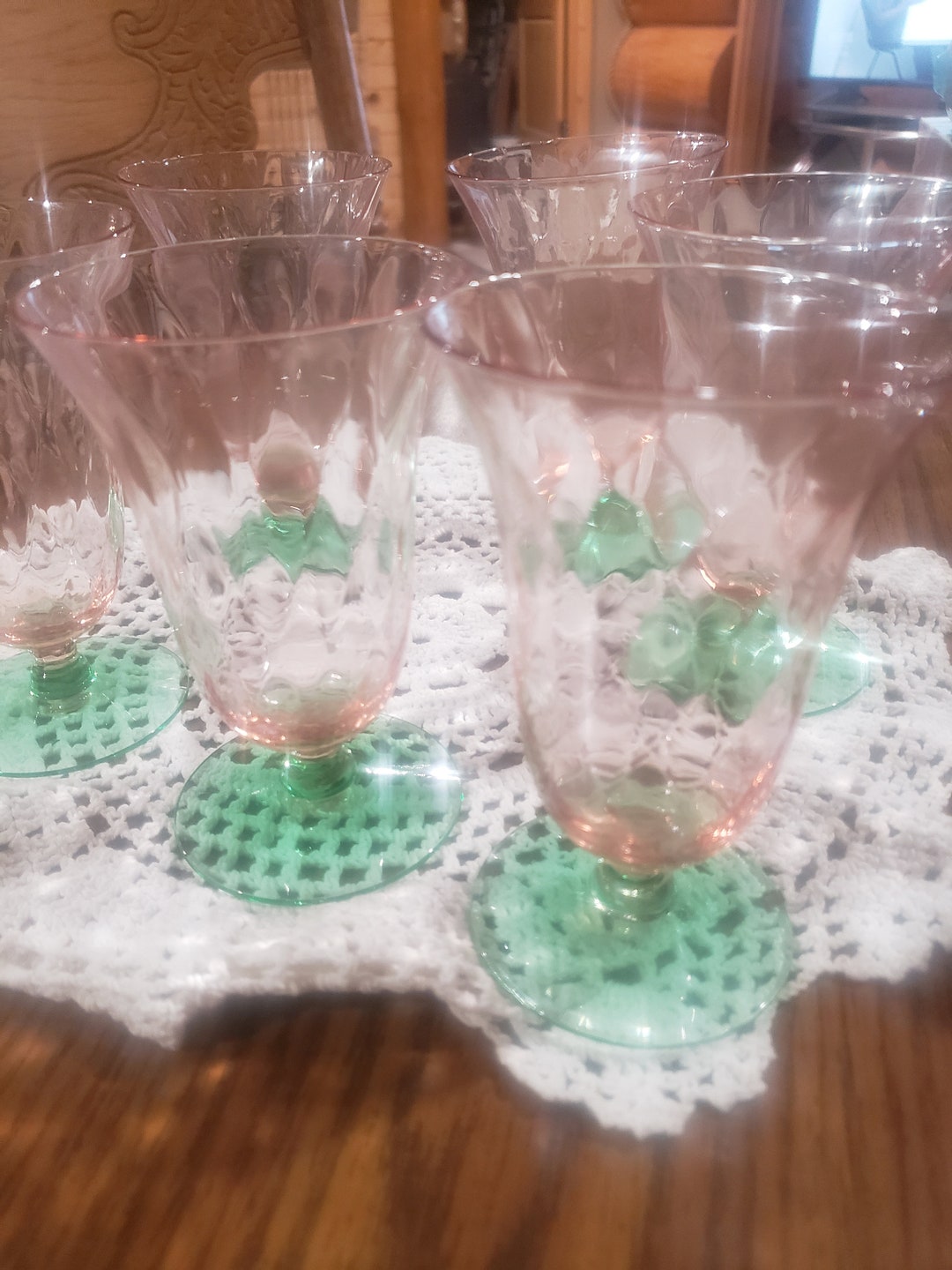 Watermelon Depression Glassware - Etsy