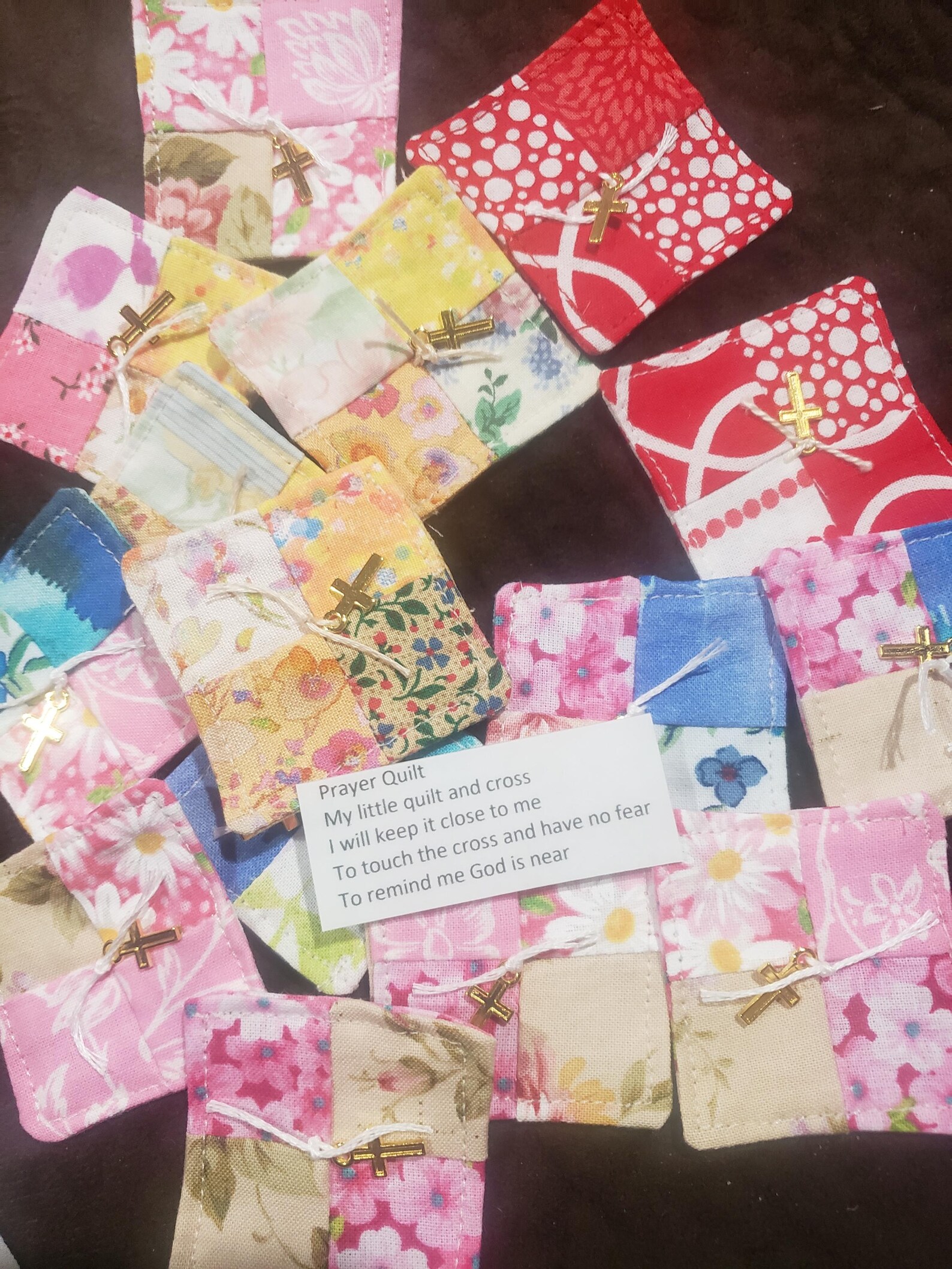 Pocket Prayer Quilt - Etsy
