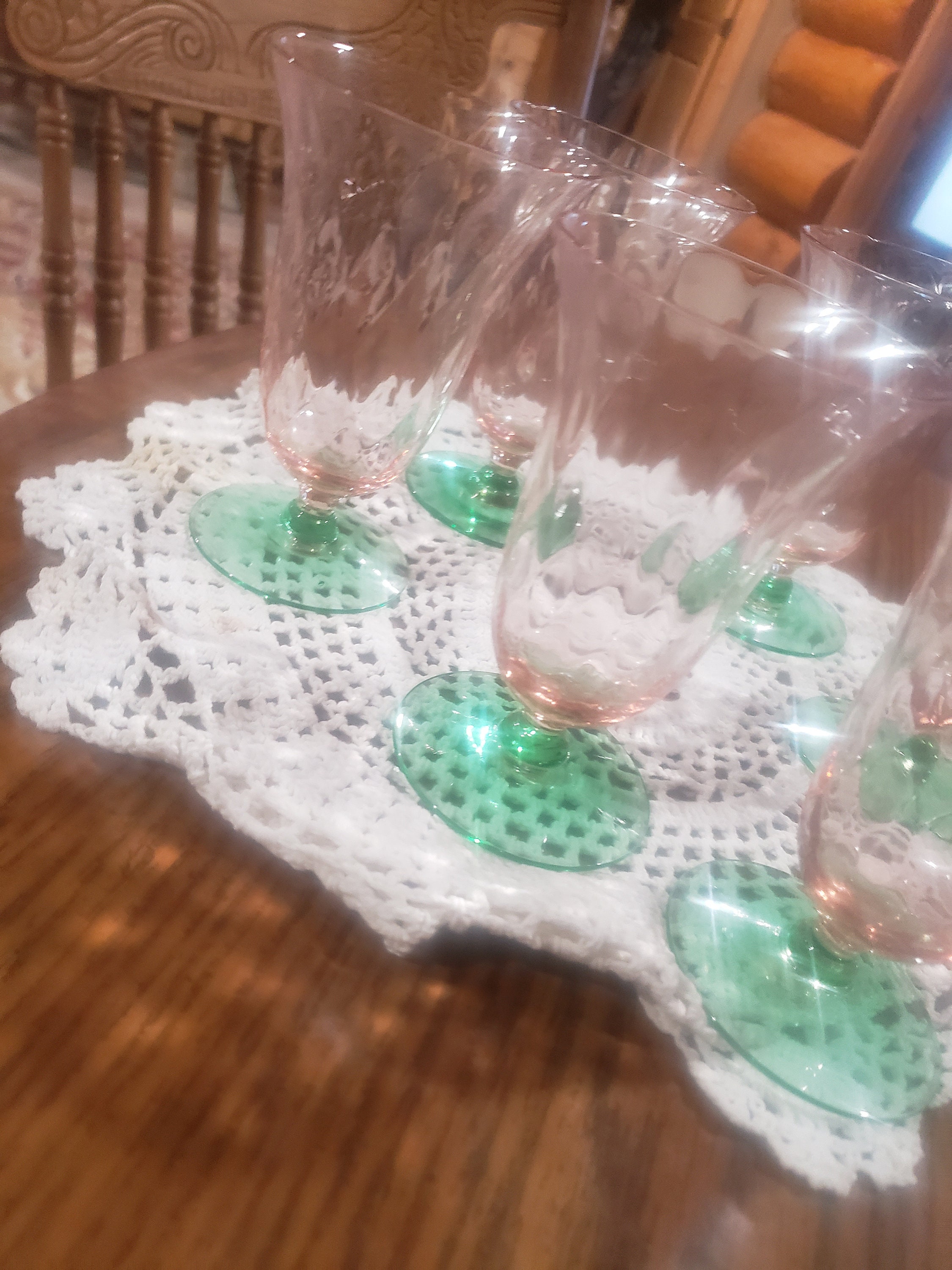 Watermelon Depression Glassware - Etsy