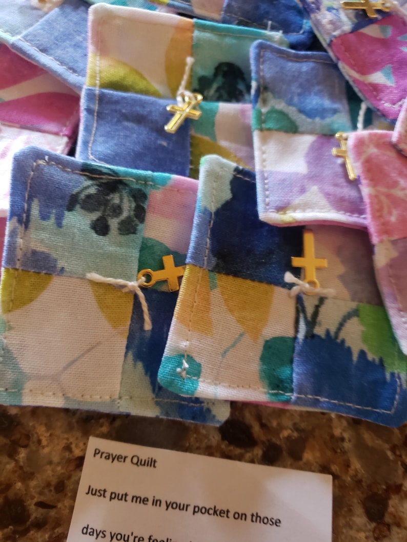 Pocket Prayer Quilt - Etsy