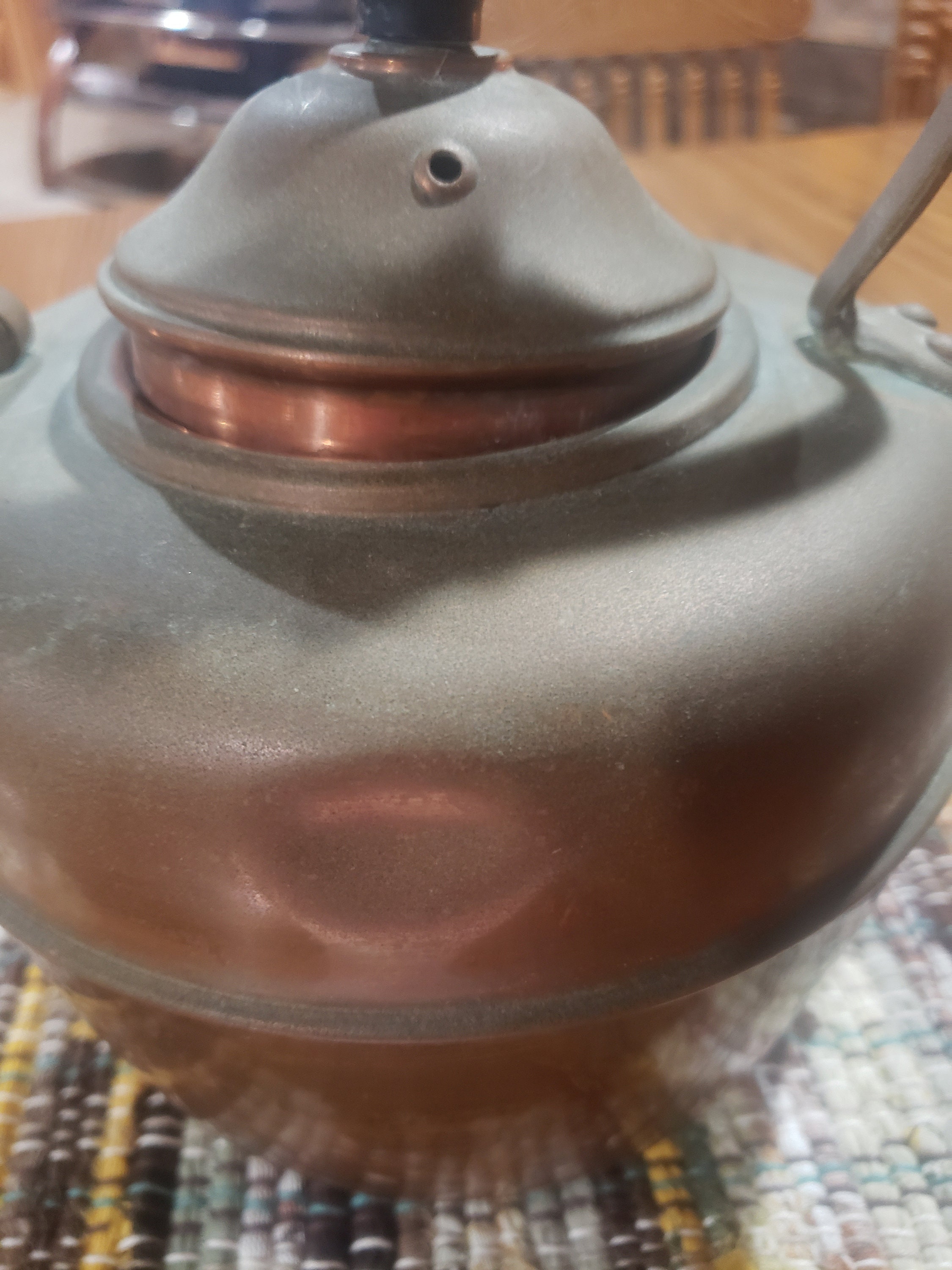 Antique Copper Teapot - Etsy