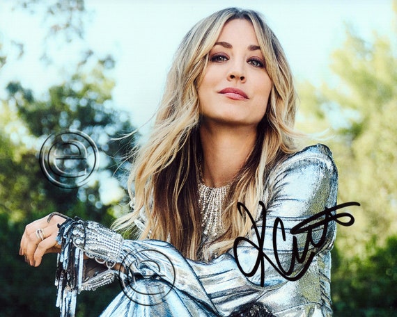 Kaley Cuoco Autographed Signed Photo 8 X 10 Print Photo | Etsy