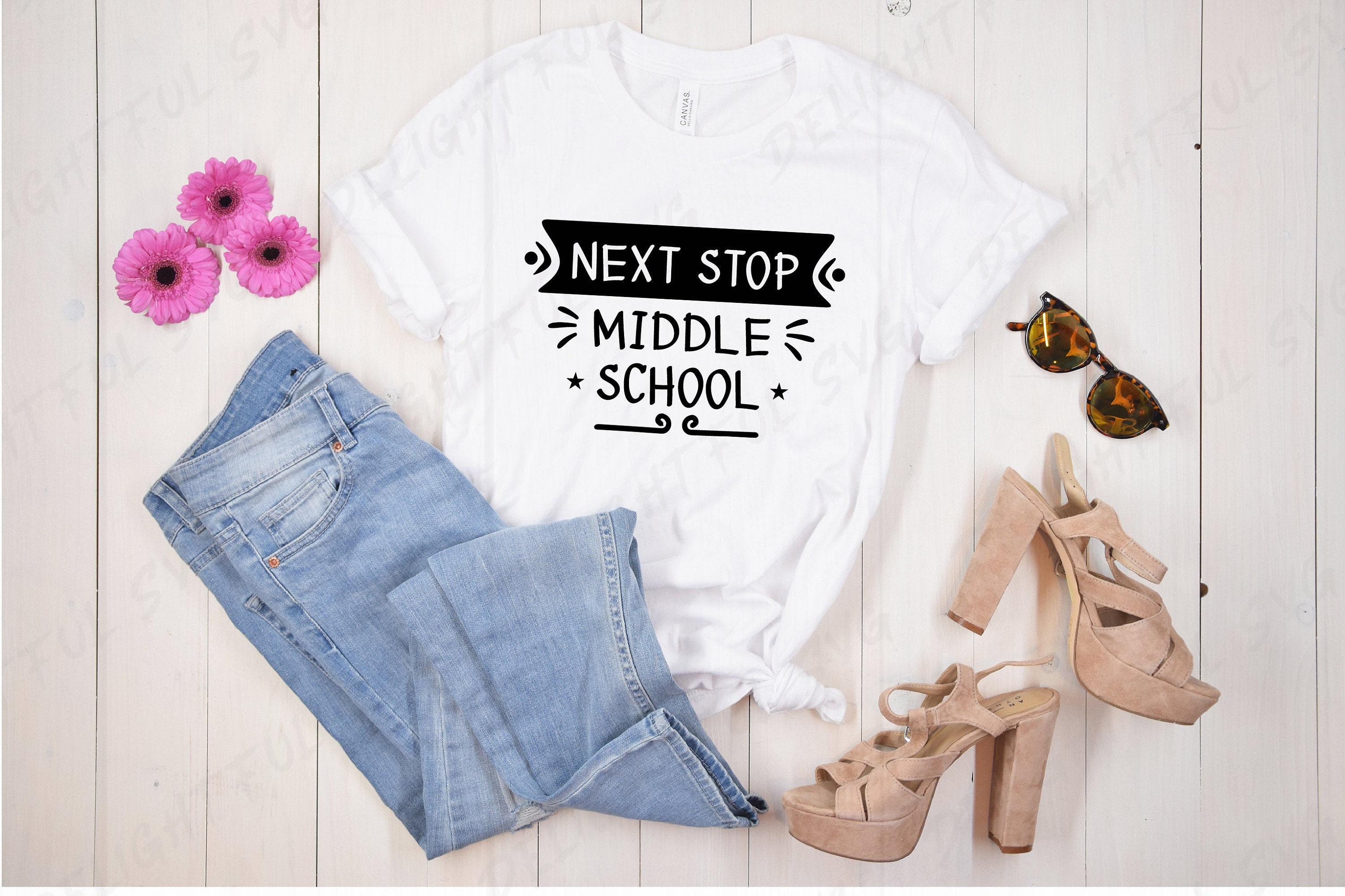 Kids School svg Ready For School svg Middle School SVG Back | Etsy